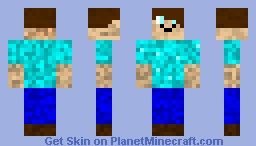 Crazy Steve Minecraft Skin