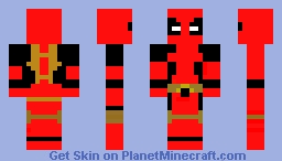 Deadpool Minecraft Skin