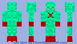 Captain Atom Minecraft Skin