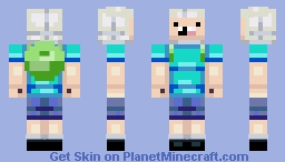 Finn "Adventure Time" Minecraft Skin