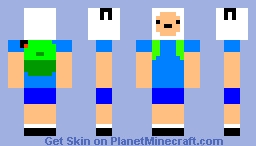 finn Minecraft Skin