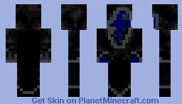 Blue Reaper Minecraft Skin