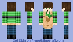 [Undertale] Kindness Human Minecraft Skin