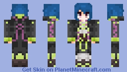 Robin FEA (Blue Hair) Minecraft Skin