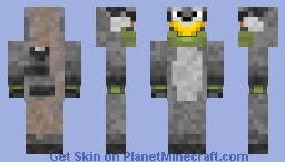 Big Furry Xethir Minecraft Skin