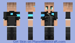 Markus DBH Android uniform (Alex model) Minecraft Skin