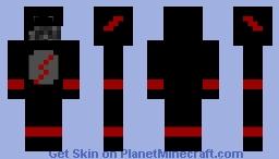 black flash Minecraft Skin