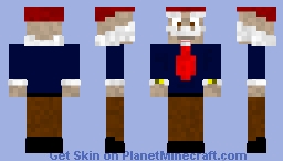 Redstone Man Minecraft Skin