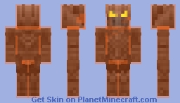 Flaming Sauron Minecraft Skin