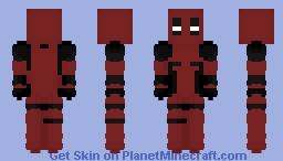 Deadpool Minecraft Skin