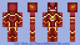 DC Comics - The Flash Minecraft Skin