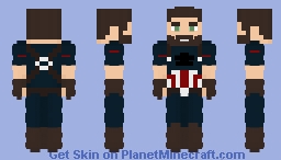 Captain Rogers (Infinity War) Minecraft Skin