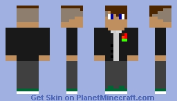 Teenager undercut Minecraft Skin