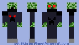 creeper human Minecraft Skin