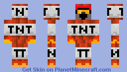 Tnt Skin Minecraft Skin