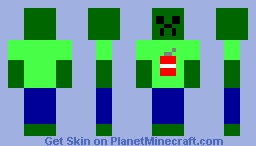 creeper human Minecraft Skin