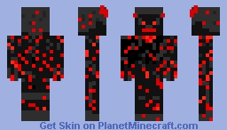 Corrupted steve complete Minecraft Skin