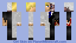 Two-Face Minecraft Skin