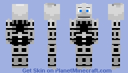 Endoskeleton Minecraft Skin