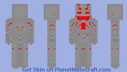 Custom Ultron Minecraft Skin
