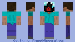 Deformed Steve Minecraft Skin