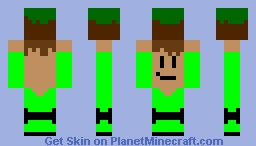 Dude Holding A Block! (Better Version) Minecraft Skin