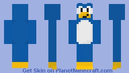 ClubPenguin - Blue Penguin Minecraft Skin