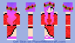 Pink princess final Minecraft Skin