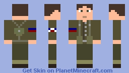 British Resistance Fighter Minecraft Skin