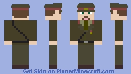 British World War II General Minecraft Skin