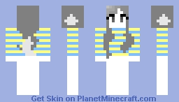 Human Temmie - Undertale Minecraft Skin