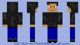 A Hoodie Dude Minecraft Skin