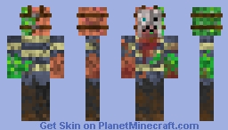Creeper Hybrid Minecraft Skin