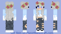 aesthetic hoodie Minecraft Skin