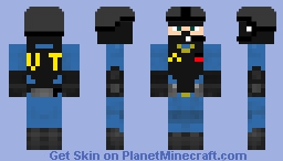 Vault-tec soldier Minecraft Skin