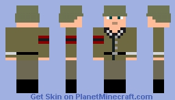 Volkssturm Soldat Minecraft Skin