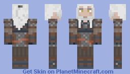 Geralt of Rivia Minecraft Skin