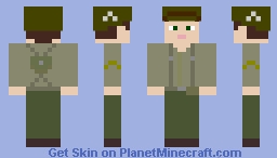 U.S. Soldier WWII 1941 Minecraft Skin