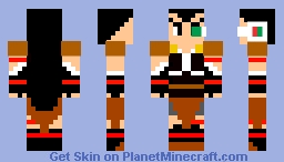 KamisRaditz Minecraft Skin