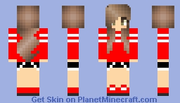 red girl Minecraft Skin