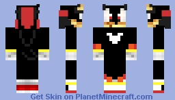 Darkspine Sonic Minecraft Skin