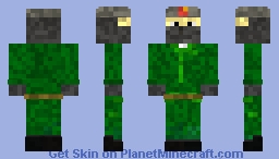 Soviet/Russian Soldier (For a server I am running.) Minecraft Skin