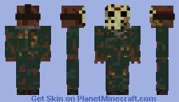 Part 7 Jason Voorhees Minecraft Skin