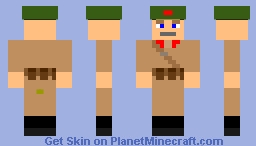 ww2 soviet soldier Minecraft Skin