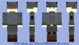 German StormTrooper Late WW1 (Without Gas Mask) Minecraft Skin