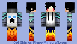 My OverReActing Friend (sorry Zenmatho) Minecraft Skin