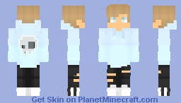 Skull Hoodie 💀 Minecraft Skin