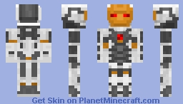evil iron man Minecraft Skin