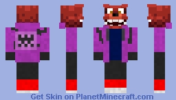 Pyrocynical (Fursona) Minecraft Skin