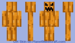 Pumpkin Man Minecraft Skin